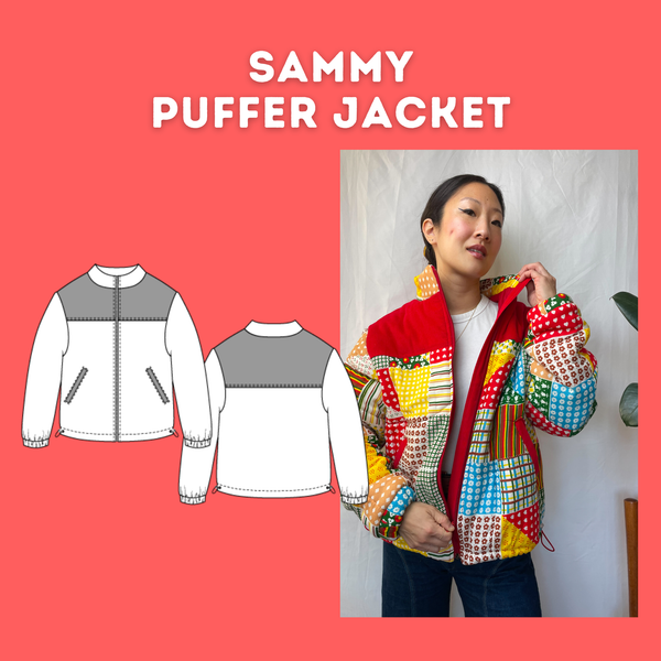 Sammy Puffer Jacket Digital Sewing Pattern – Joanne Sunny K
